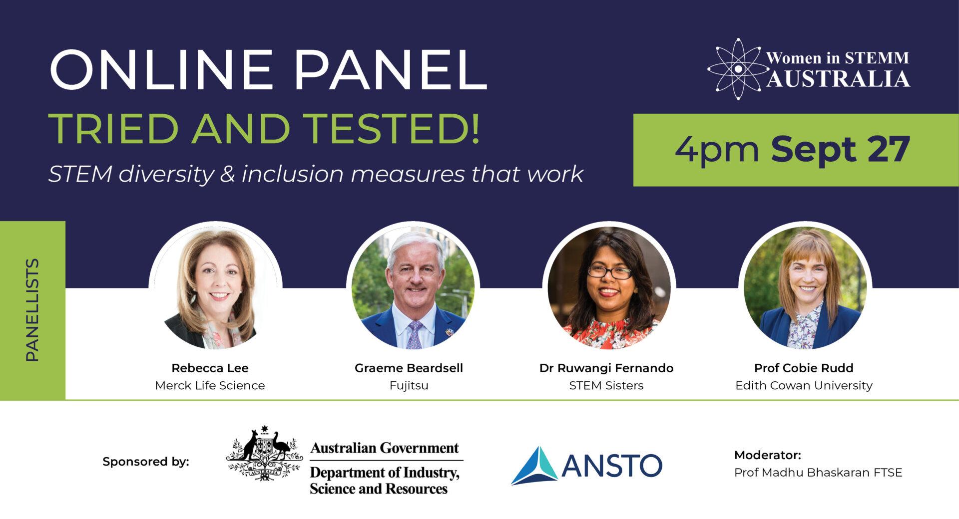 Online Panel: Tried and Tested! STEM diversity and inclusion measures ...