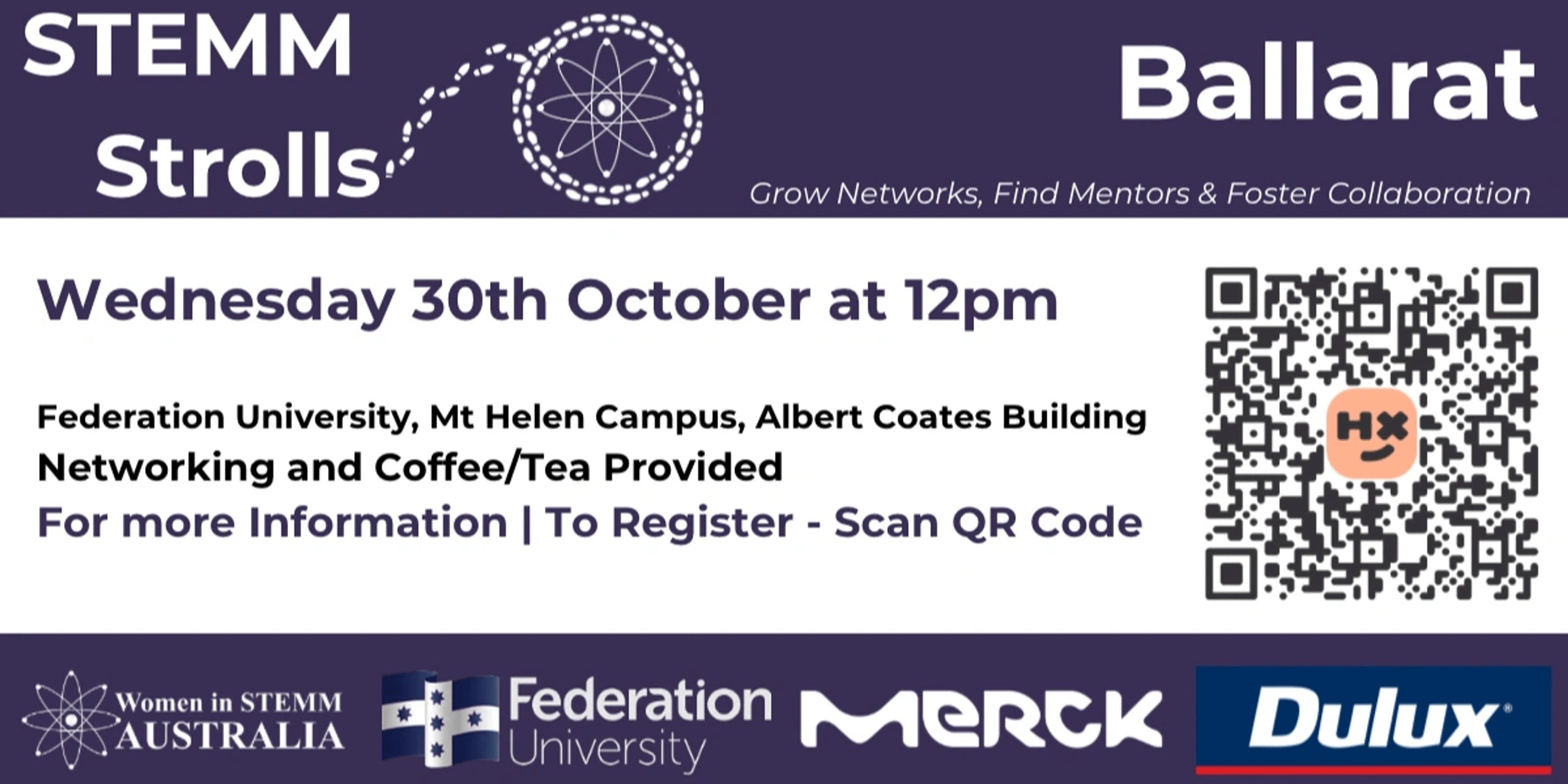 STEMM Strolls - Ballarat, October 2024 - Women in STEMM Australia